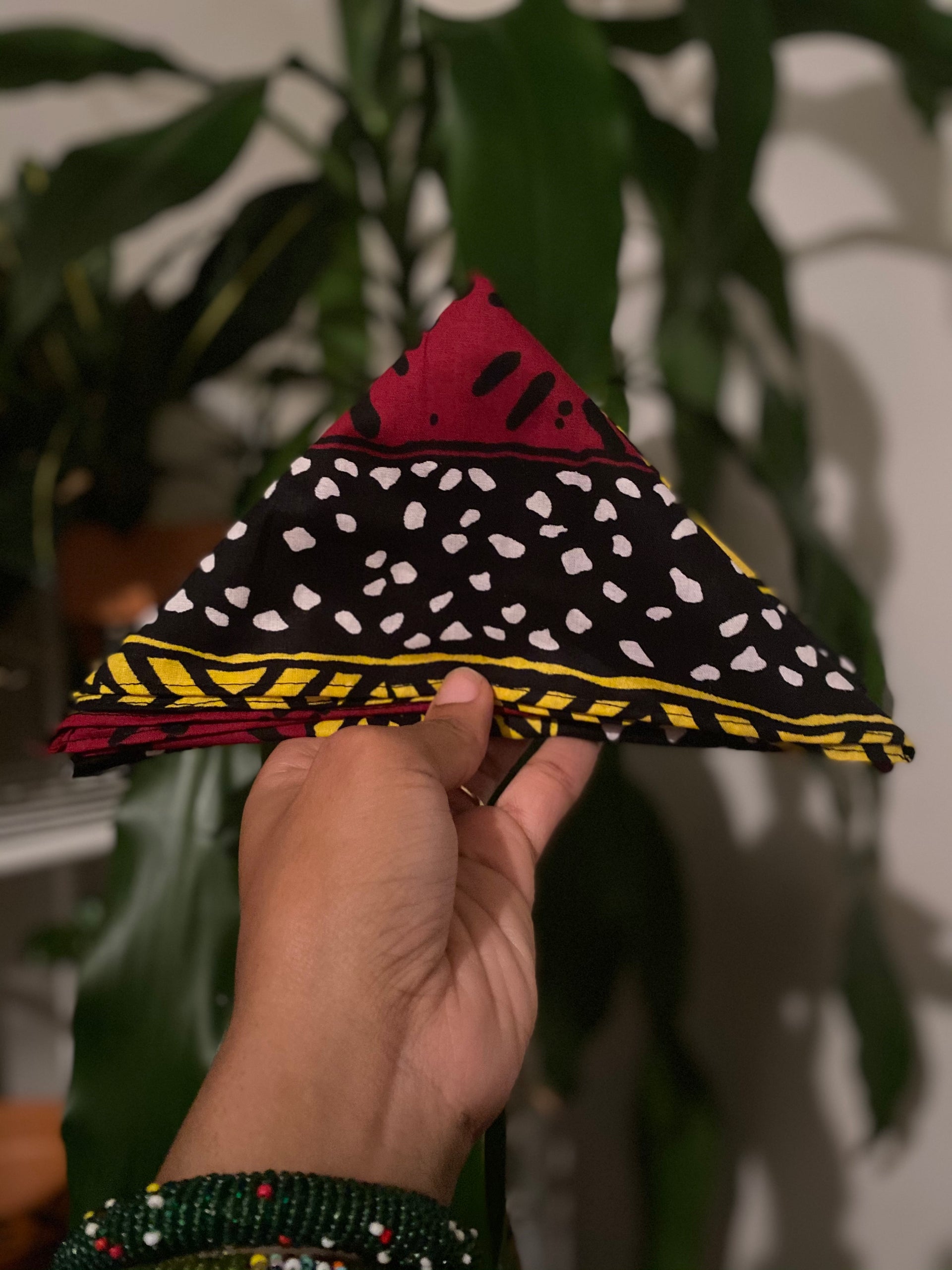 Prehistoric African Print Bandana (Handcrafted in NYC 🗽) – The ...